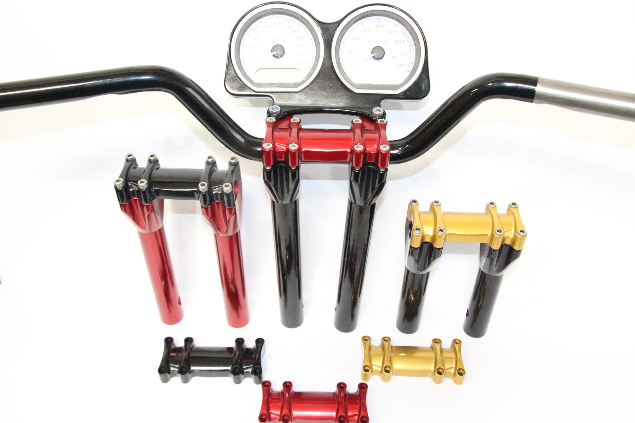 Motorcycle Handlebar Risers - Big Bear Performance