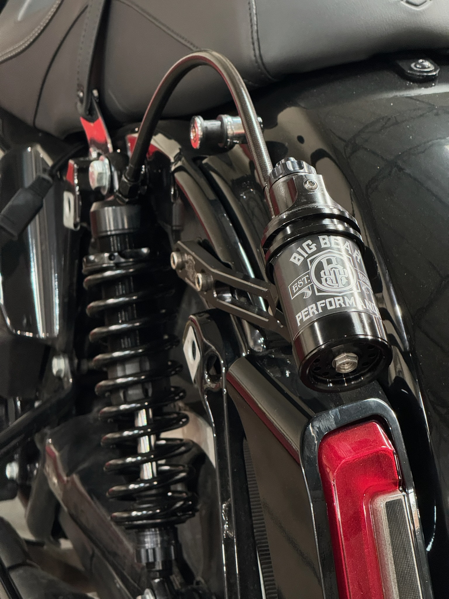 BBP-077 Rear Shocks for CVO & Bagger | Best Shocks for my Road Glide ...